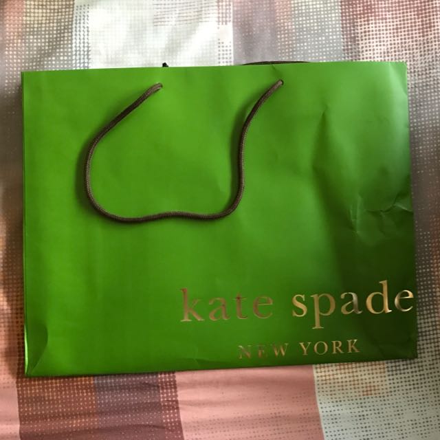 Kate Spade paper bag, Luxury, Apparel on Carousell