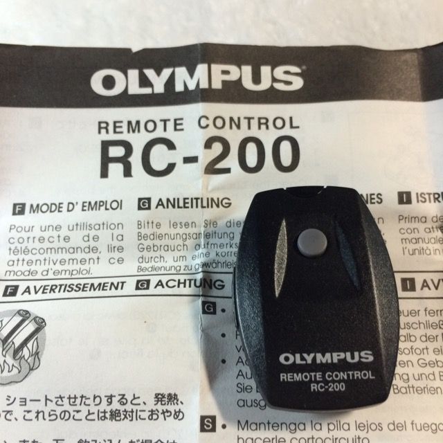Olympus RC-200 Remote Control - Free Postage, Photography, Cameras on ...