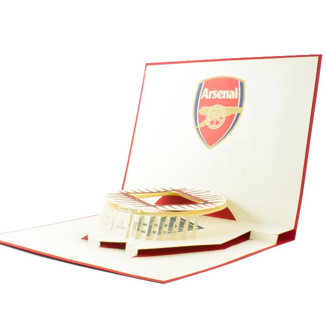 Arsenal's Emirates Stadium Pop Up Card, Hobbies & Toys, Toys & Games on ...