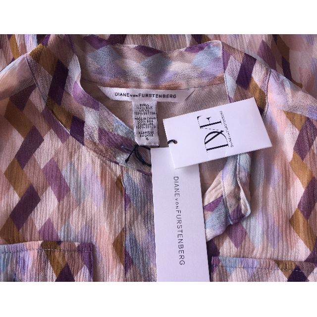 (Pending) Authentic DIANE VON FURSTENBERG DVF "Nima" Dress Rainbow ...