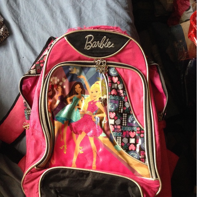 Barbie backpack, Babies & Kids, Babies & Kids Fashion on Carousell