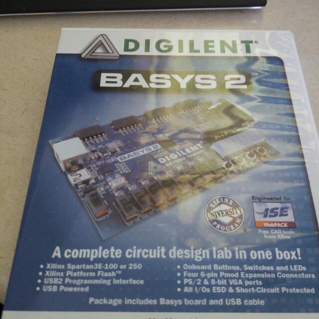 Basys 2 Fpga Digilent Board Computers And Tech Parts And Accessories Networking On Carousell