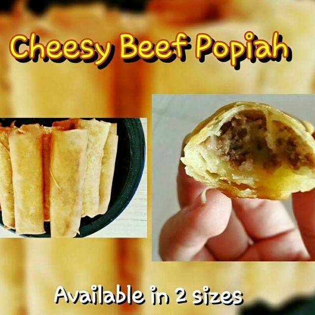 Cheesy Beef Popiah (Frozen), Food & Drinks, Chilled & Frozen Food on ...
