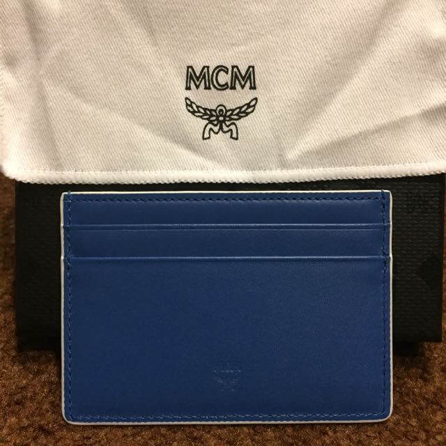 MCM Card Case Slim Wallet Cardholder Men, Men's Fashion, Watches ...