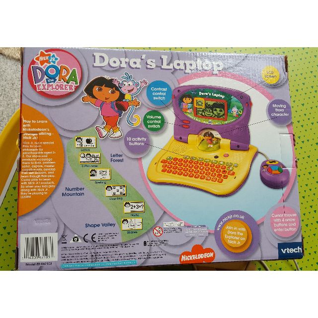 Vtech Dora's Laptop, Hobbies & Toys, Books & Magazines, Children's ...