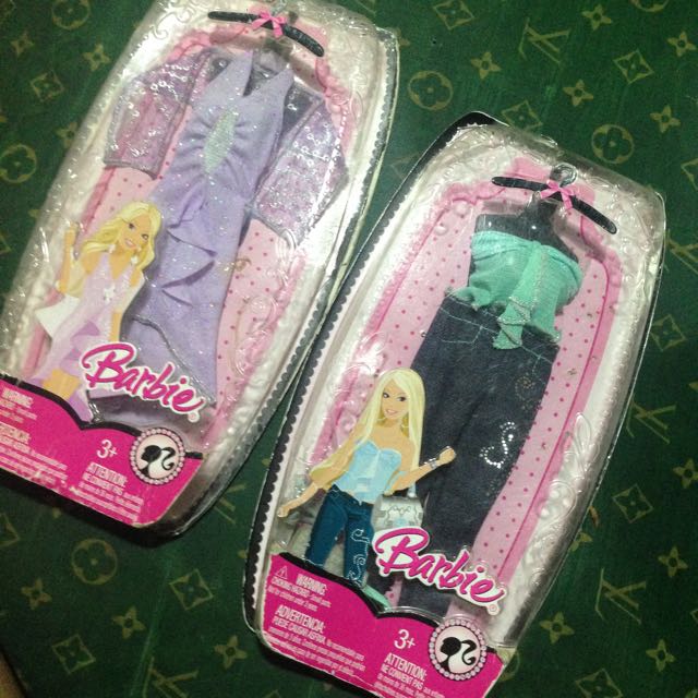 Barbie Doll Dress Set, Hobbies & Toys, Toys & Games on Carousell