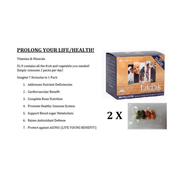 LifePak, Health & Nutrition, Health Supplements, Vitamins & Supplements ...