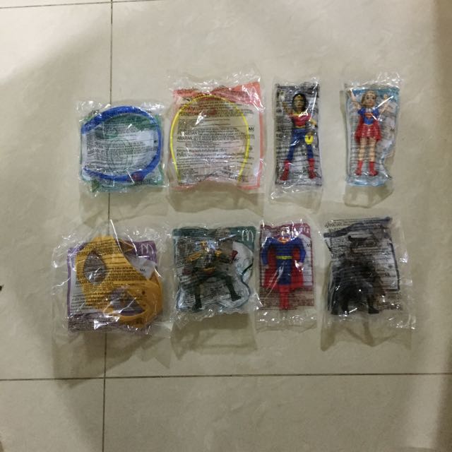 Mcdonalds Happy Meal Toys - DC SuperHero Girls & Justice League ...