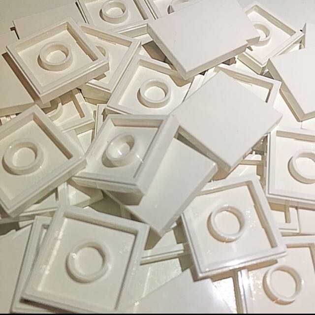 Lego 2x2 White Tiles, Hobbies & Toys, Toys & Games on Carousell