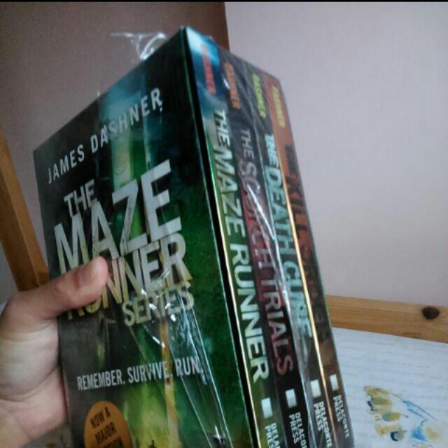 Maze Runner Series Complete Collection (Paperback), Hobbies & Toys ...