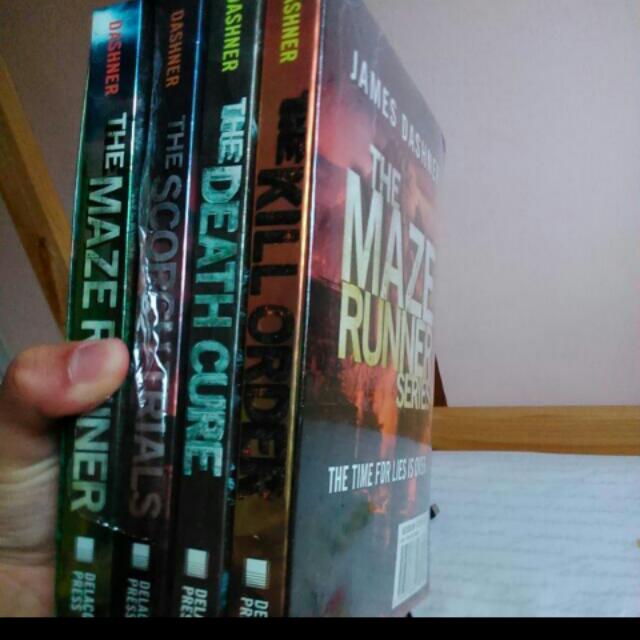 Maze Runner Series Complete Collection (Paperback), Hobbies & Toys ...