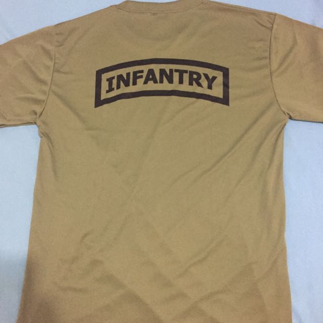 SAF Infantry Roundneck Drifit Tshirt, Men's Fashion, Tops & Sets ...