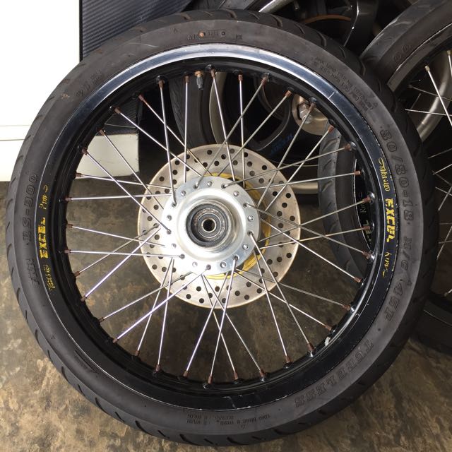 takasago excel rim, Car Accessories on Carousell