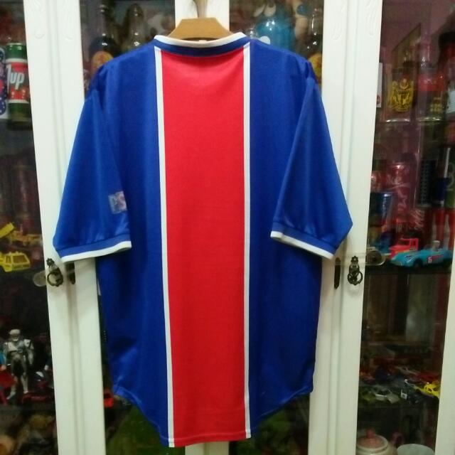 Vintage Nike Psg Paris Saint Germain Opel Made In Uk Jersey Mens