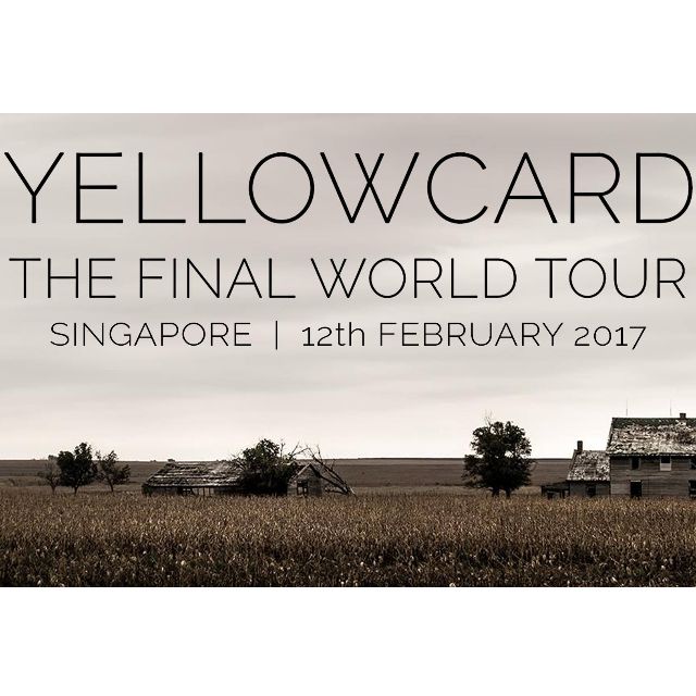 Yellowcard Ticket, Tickets & Vouchers, Event Tickets on Carousell