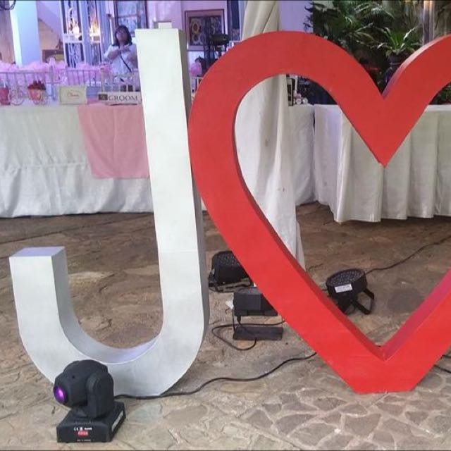 Letter Standee, Hobbies & Toys, Stationary & Craft, Art & Prints on ...