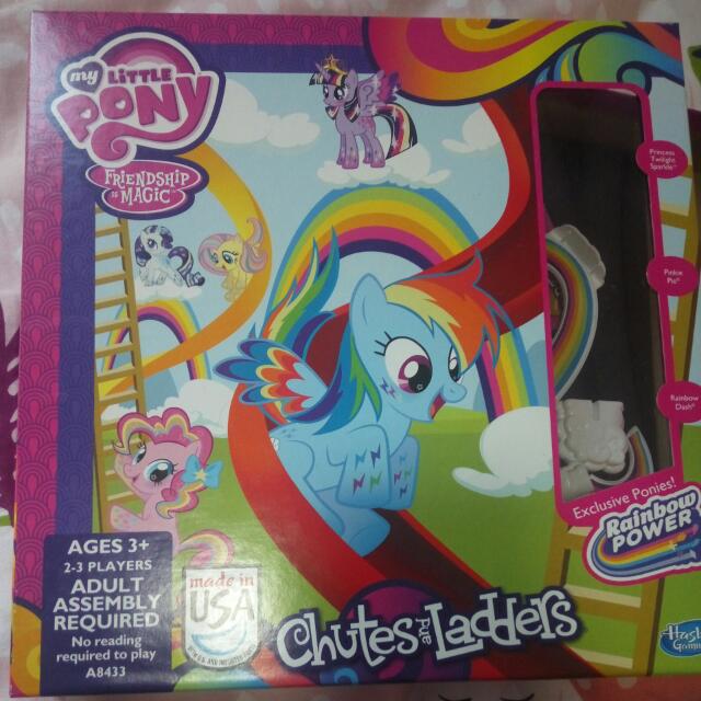MLP Pony chutes And Ladder, Hobbies & Toys, Toys & Games on Carousell
