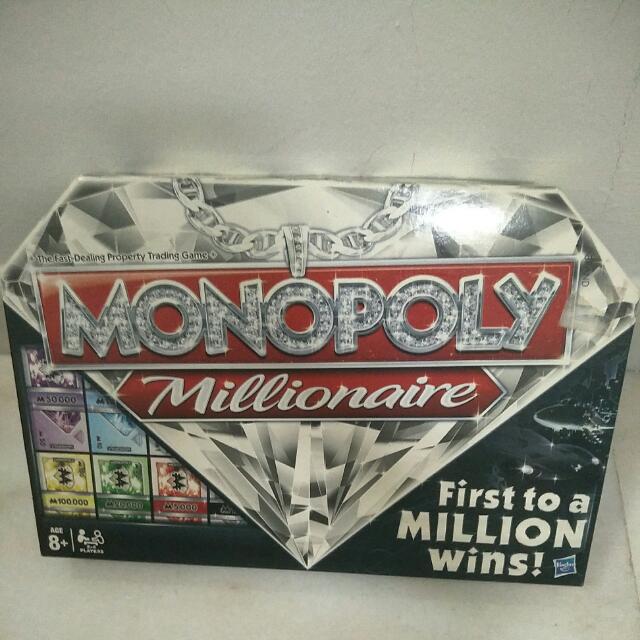 Monopoly Millionaire, Hobbies & Toys, Toys & Games, Board Games & Cards ...