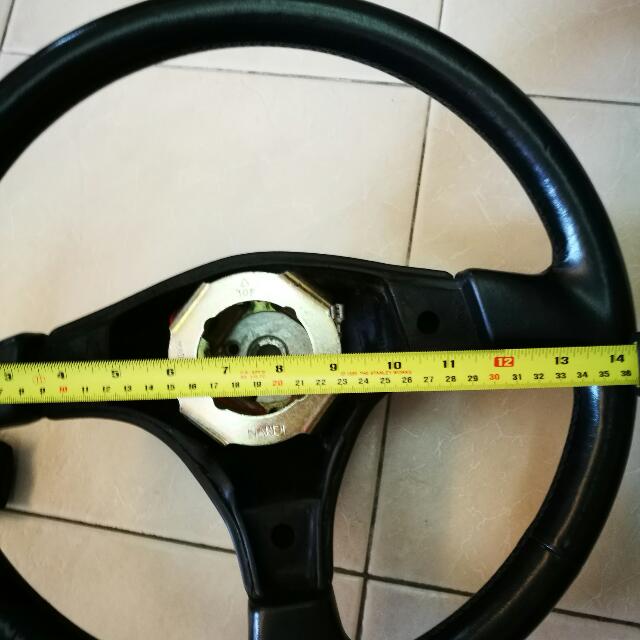 Nardi Torino Steering Wheel Made In Italy, Auto Accessories on Carousell