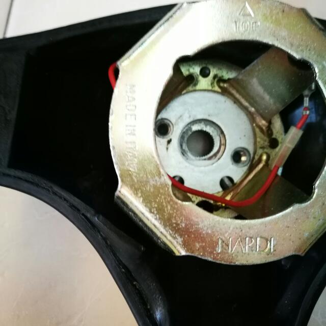 Nardi Torino Steering Wheel Made In Italy, Auto Accessories on Carousell