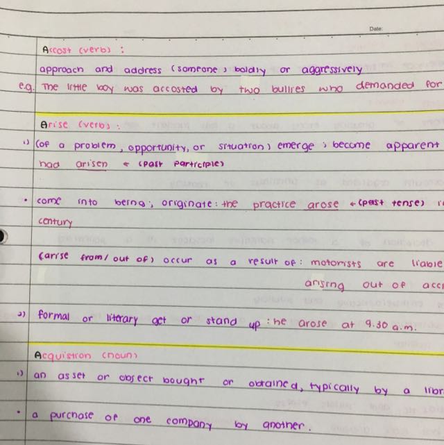 Vocabulary List (good For Primary School / PSLE compo), Hobbies & Toys ...