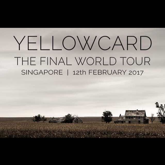 Yellowcard The Final World Tour Ticket, Tickets & Vouchers, Event ...