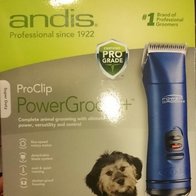 Andis ProClip PowerGroom+ AGRV+ Model, Beauty & Personal Care, Men's ...