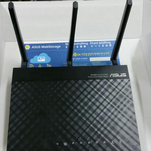 Asus. ADSL Modem Router, Computers & Tech, Parts & Accessories ...