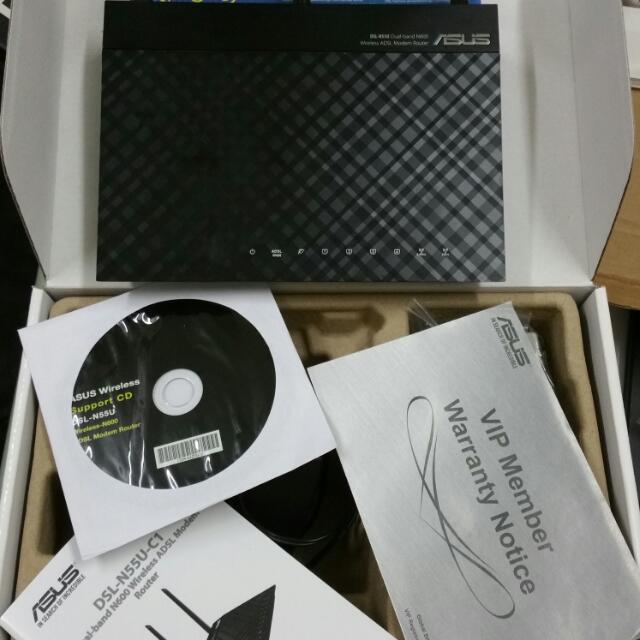 Asus. ADSL Modem Router, Computers & Tech, Parts & Accessories ...