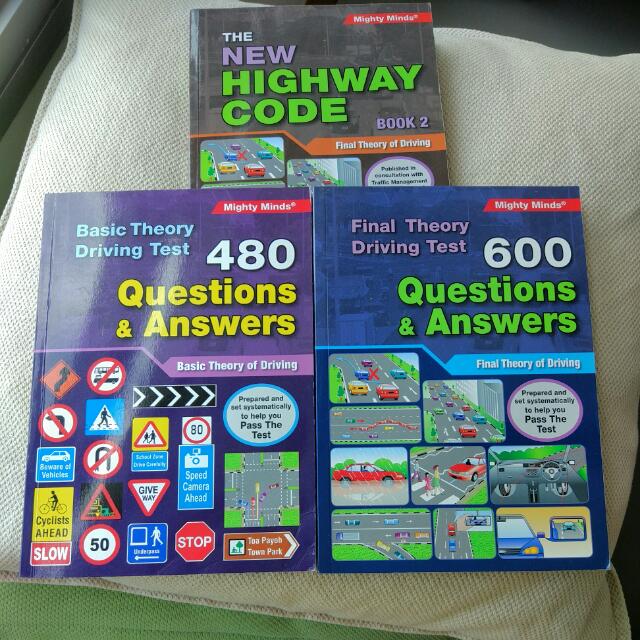Basic And Final Theory Driving Test Books, Hobbies & Toys, Books ...