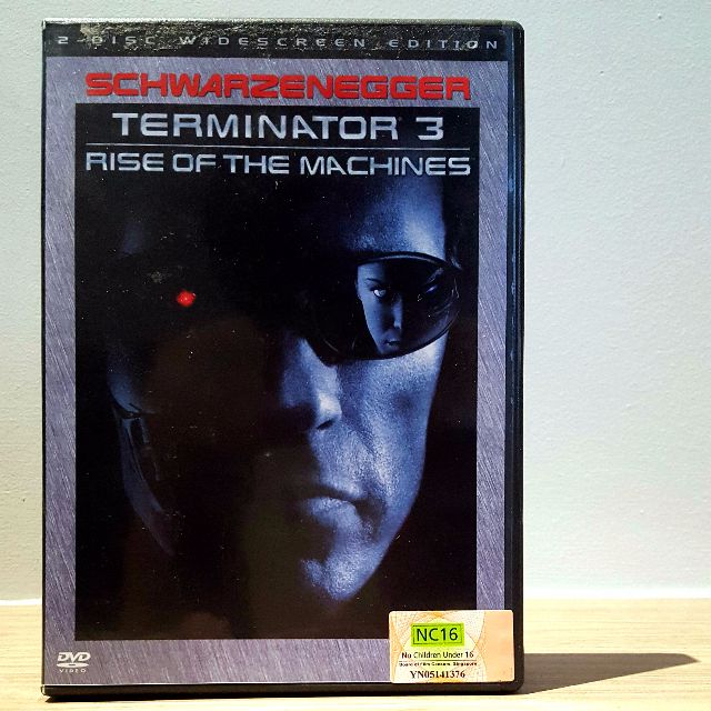 DVD: Terminator 3 Rise Of The Machines (2-Disc Widescreen Edition ...
