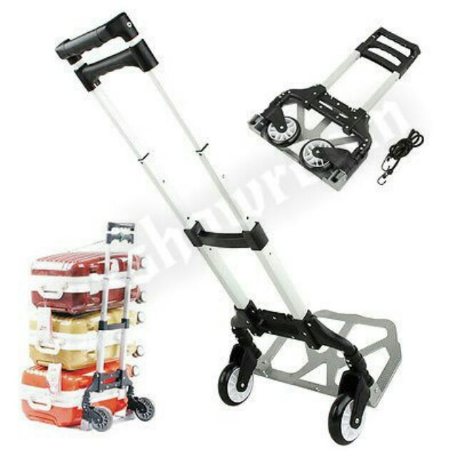 Light Weight Foldable Hand Cart / Trolley. Fold Flat With One Swift ...