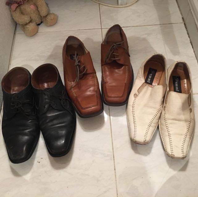Mens Leather Shoes, Men's Fashion, Footwear, Casual shoes on Carousell