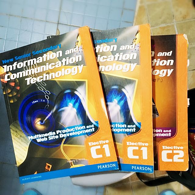 nss ict pearson longman ict elective c1 c2, 興趣及遊戲, 書本 & 文具, 教科書 - Carousell