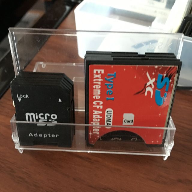 50 pieces x SD CF Card Storage Acrylic Casing $1, Mobile Phones ...