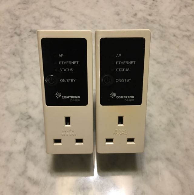 Comtrend PLC-9000 Adaptor, Computers & Tech, Parts & Accessories ...