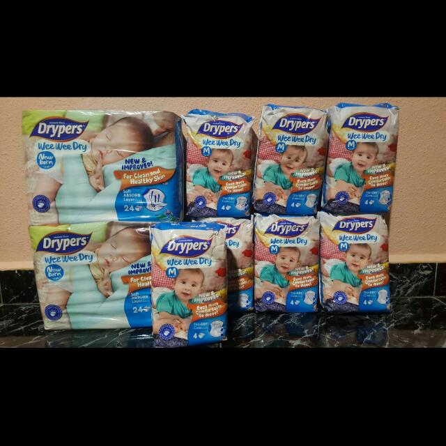 DRYPERS baby Diapers!, Babies & Kids, Babies & Kids Fashion on Carousell