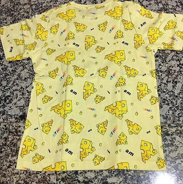 Pharrell Williams I Am Other X Uniqlo "Cheese" Tee, Men's Fashion, Tops ...