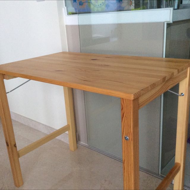 Preloved Muji Foldable Table, Furniture & Home Living, Furniture ...