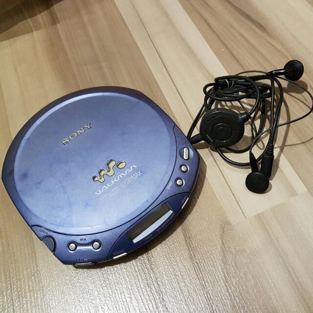 Sony CD Walkman, Audio, Portable Music Players on Carousell