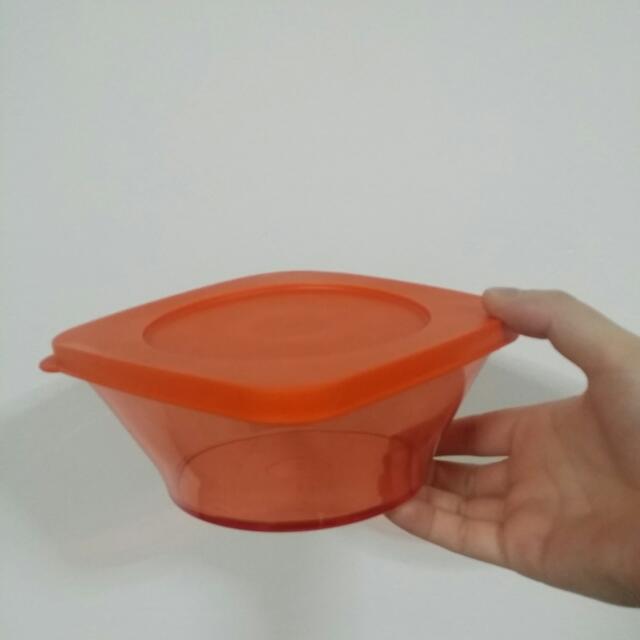 Tupperware Orange Container (2 Available), Furniture & Home Living ...
