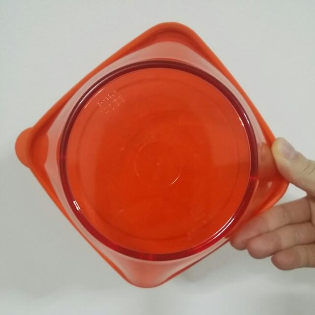 Tupperware Orange Container (2 Available), Furniture & Home Living ...