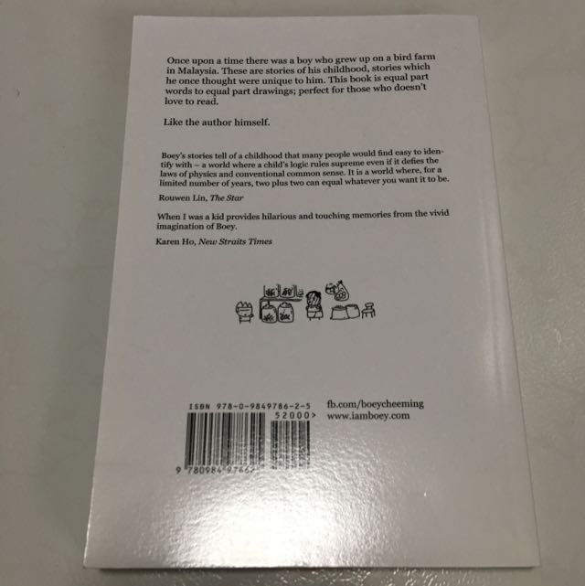 When I Was A Kid 3 (Childhood Stories By Boey), Books & Stationery ...