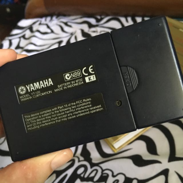 Yamaha YT-120 Guitar/Bass Auto Tuner, Hobbies & Toys, Music & Media, Music Accessories on Carousell