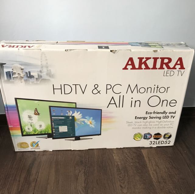 Akira 32LED52 TV, TV & Home Appliances, TV & Entertainment, TV on Carousell