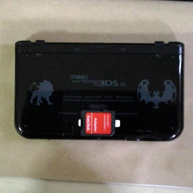 (CHEAPEST) MOD New 3DS XL Solgaleo Lunala Edition Sun And Moon Pokemon ...