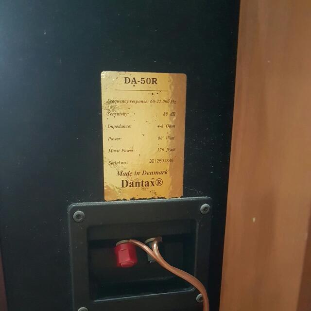 Dantax Bookshelf Speaker For Sale ( Price Reduce), Audio, Other Audio ...