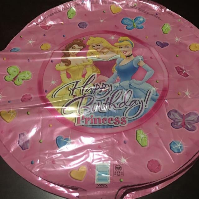 Disney Princess 18 Inch Balloon, Babies & Kids, Babies & Kids Fashion ...