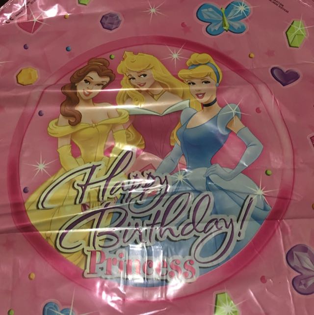 Disney Princess 18 Inch Balloon, Babies & Kids, Babies & Kids Fashion ...