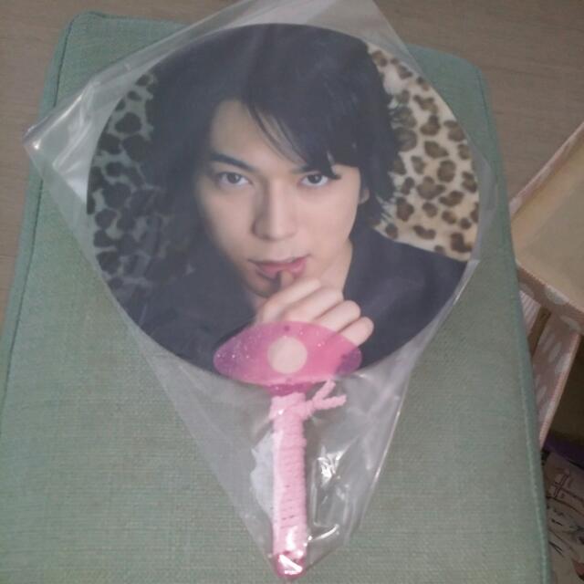 [Free Gift] Arashi Jun Unofficial Mini Uchiwa, Hobbies & Toys ...